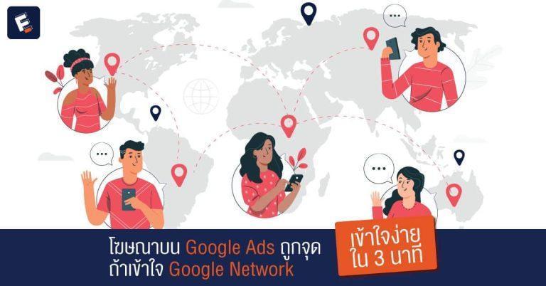 โฆษณาบน Google Ads ถูกจุด ถ้าเข้าใจ Google Network แค่ 3 นาทีก็รู้ครบ - ForeToday